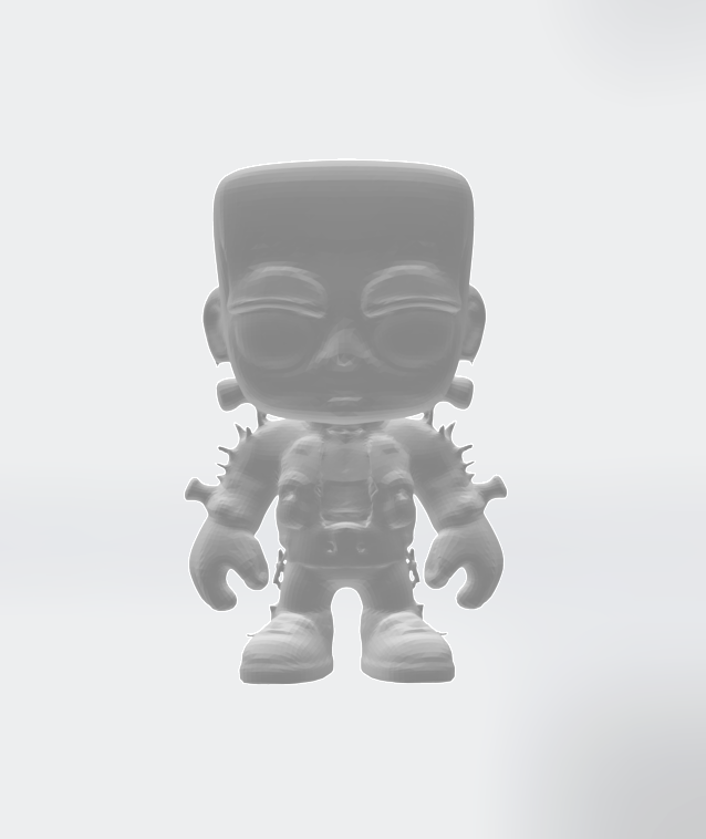 Cartoon Frankenstein – Big Ideas 3D Printing and 3D File Specialists
